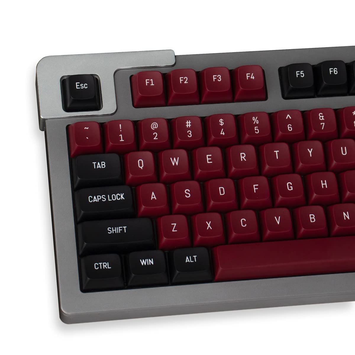 Buy mintcapsBlack and Red Keycap Set 150 Keys MSA Profile Double ISO ...