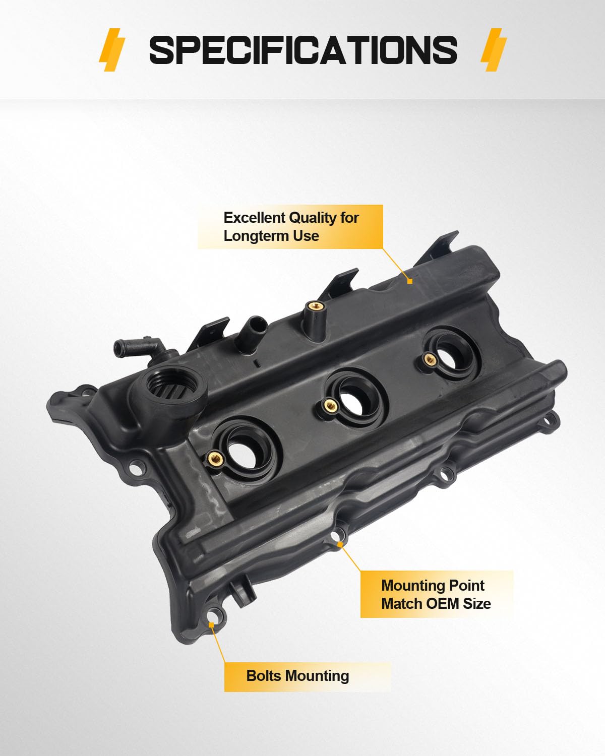 Chase Atlantic CD OE Spec, 13264-EA000 Tapa De Válvula De Motor Con ...