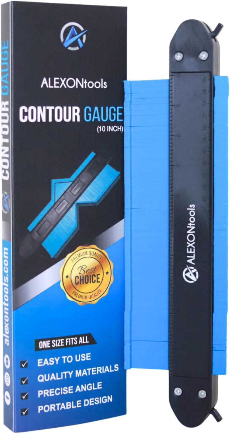 Contour gauge profile tool - 10 inch dual locking mechanism - precision ...