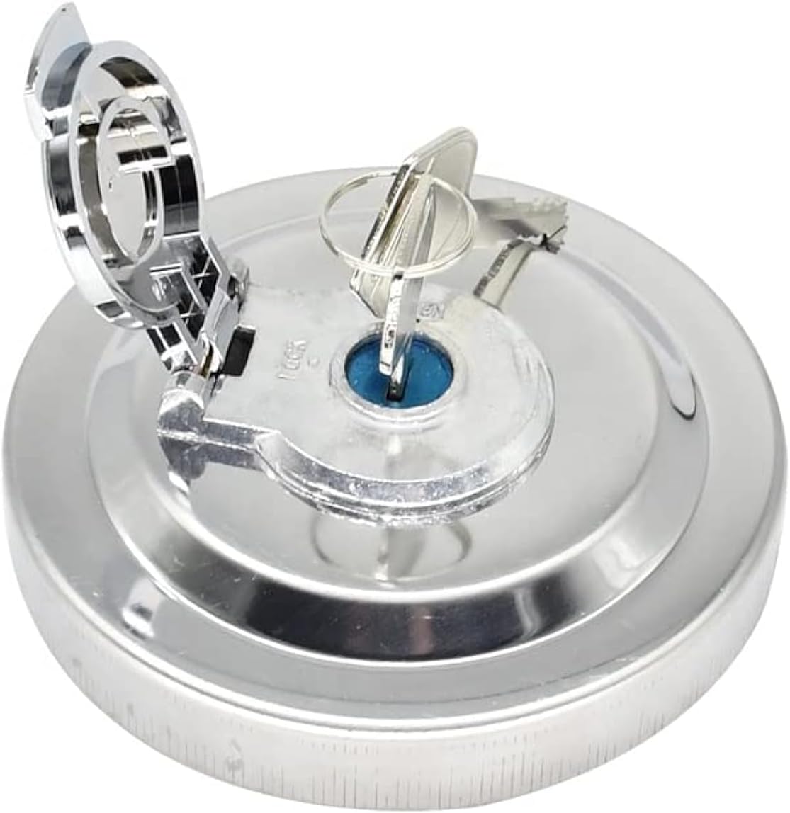 Amazon.com: HAOTOM Gas Cap Fuel Lid Locking Cap With Keys Compatible ...