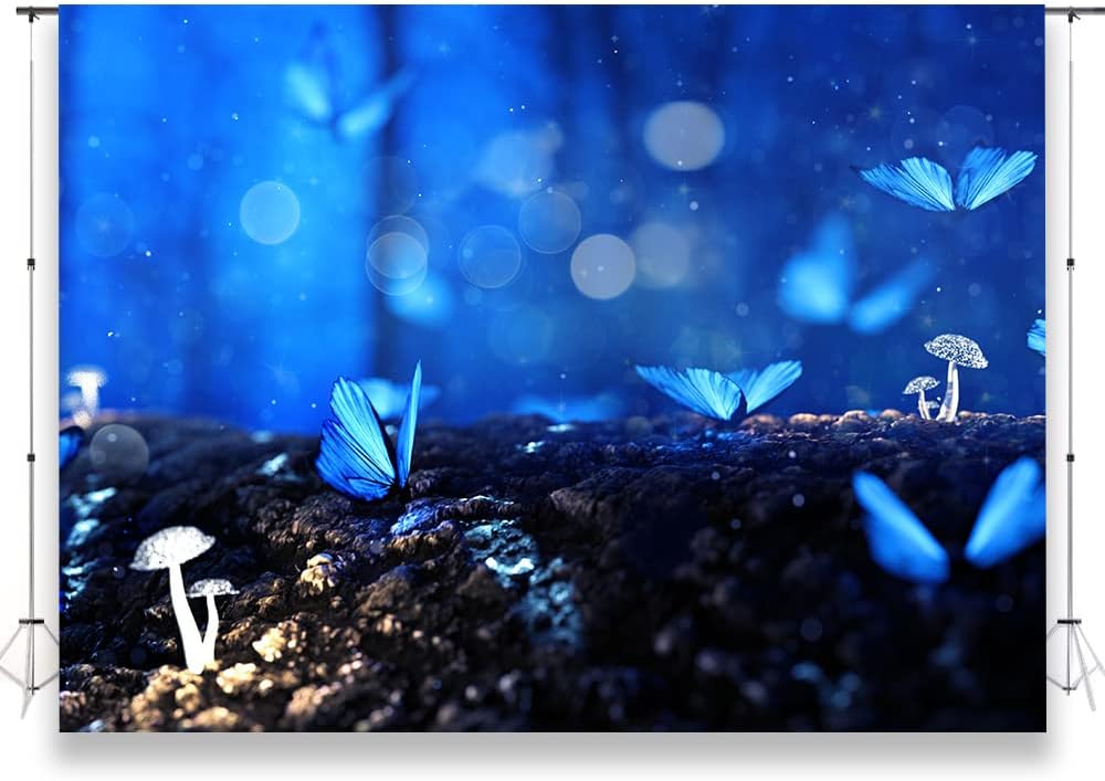 Amazon.com : KUKUSOUL 7x5ft Butterfly Backdrop Dream Butterflies Photo ...