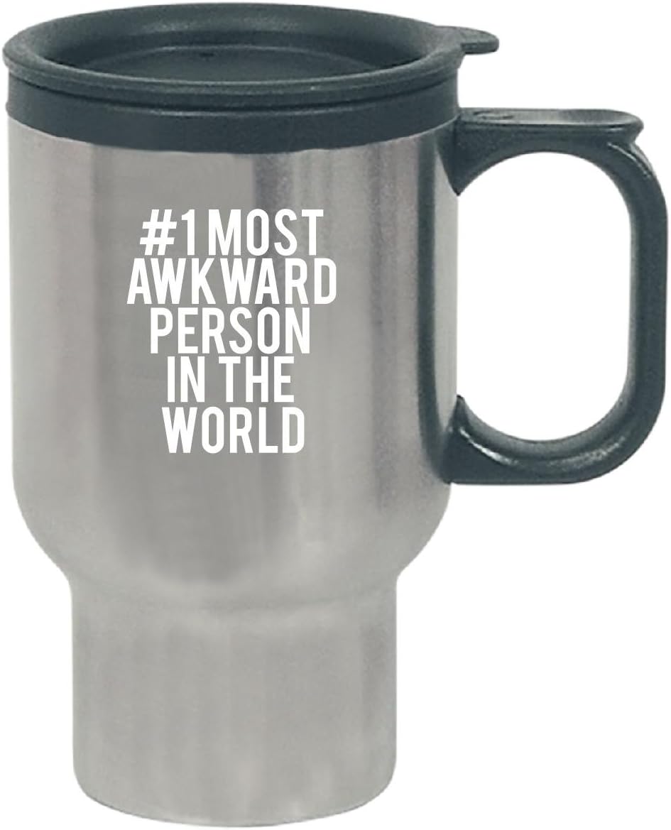 Amazon.com: Number 1 Most Awkward Person In The World - Travel Mug ...