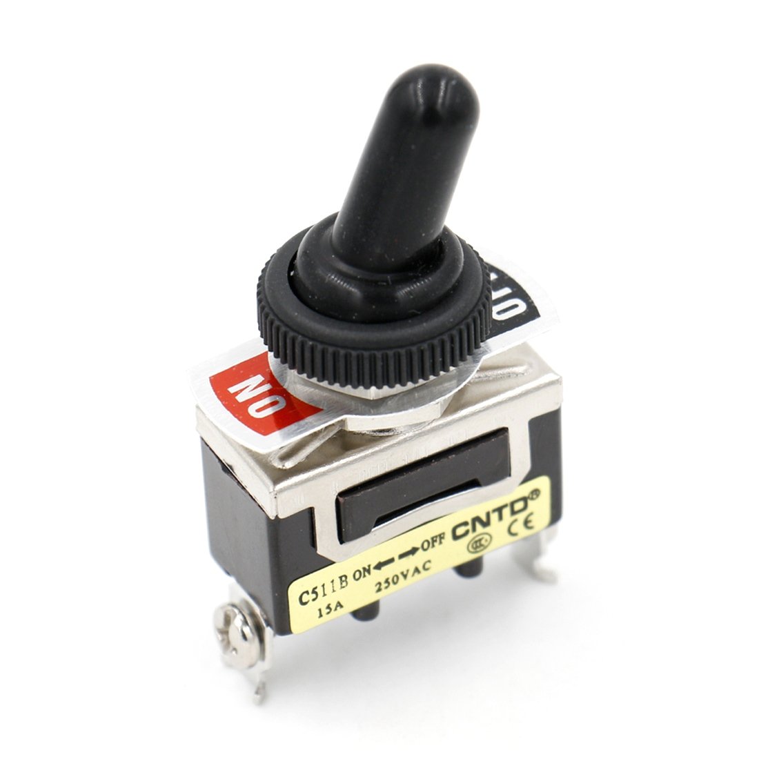Amazon.com: Baomain Heavy Duty Toggle Switch 15A 250V 20A 125V SPST ...