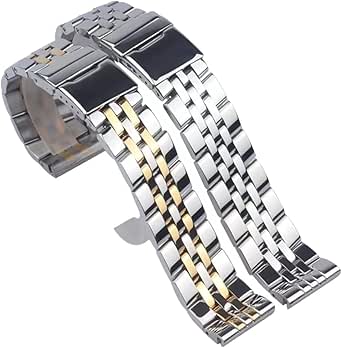 Amazon.com: REFKIT 18mm 20mm 22mm 24 Mm Stainless Steel Watchband For ...