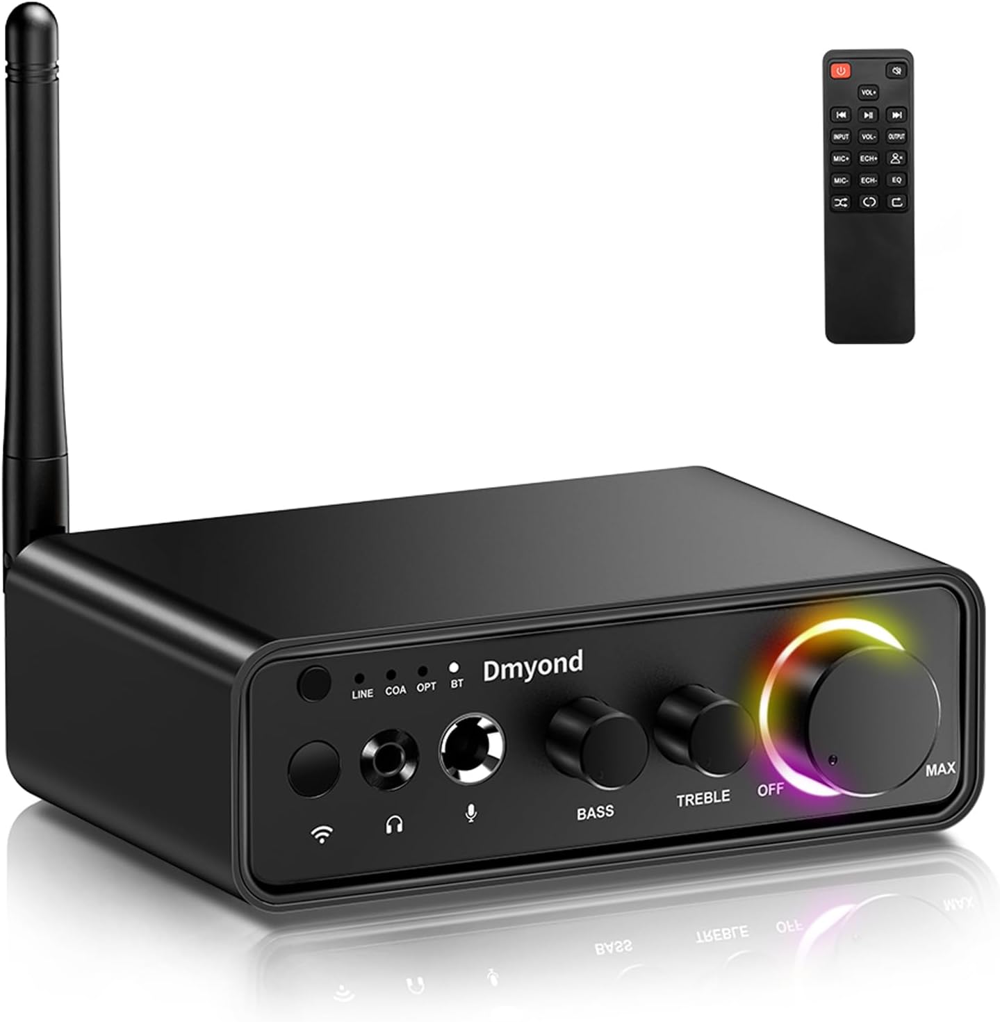 Amazon.com: Home Amplifier Stereo Receiver, 100Wx2 Mini 2 Channel ...