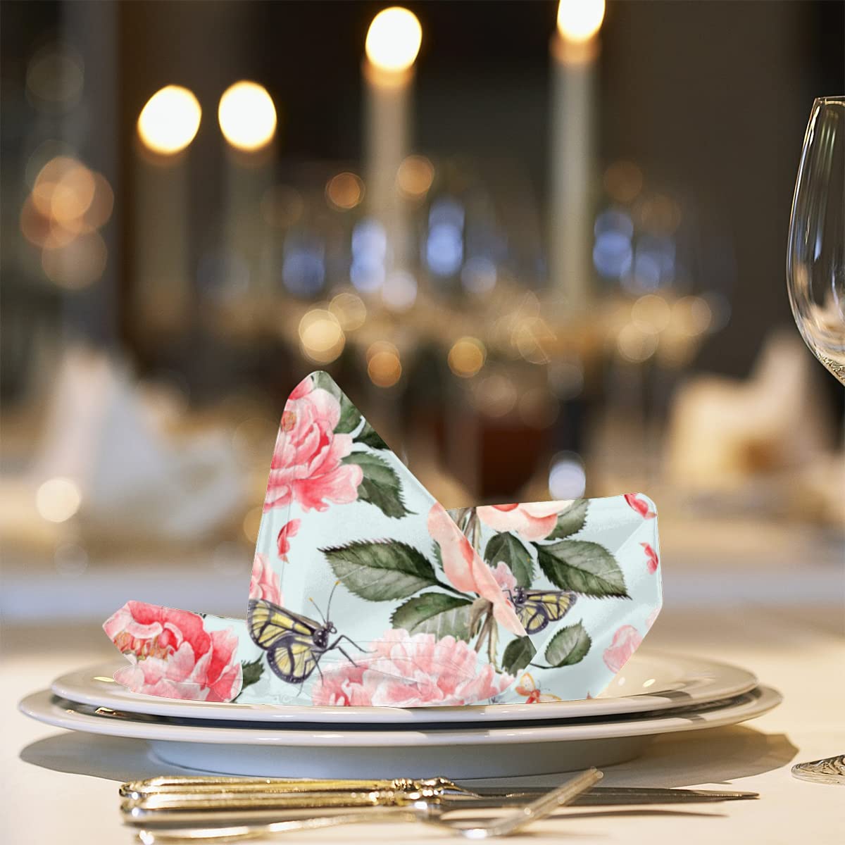Butterfly Napkins Wedding