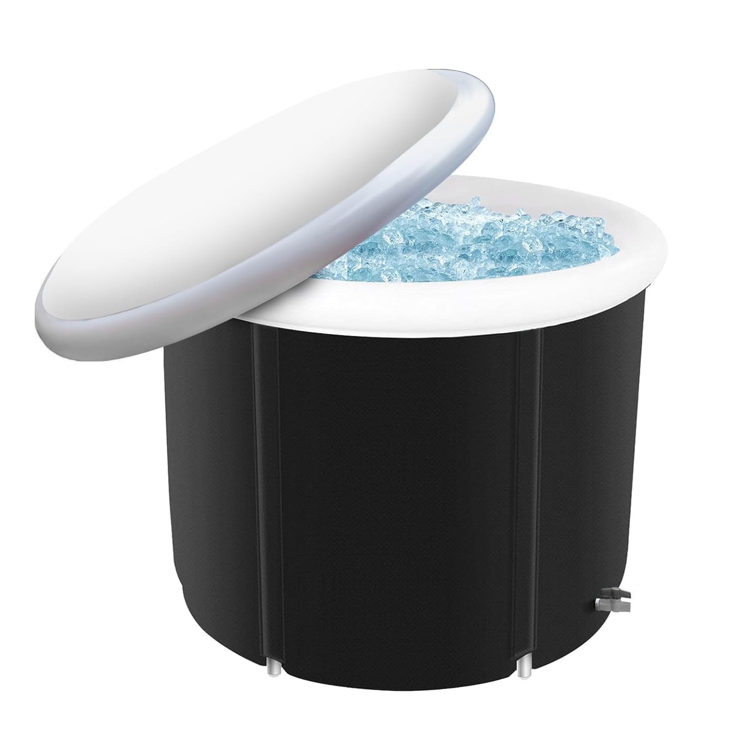 Tina Plegable Portátil,Tina para Baño de Hielo,Cápsula de Terapia de ...