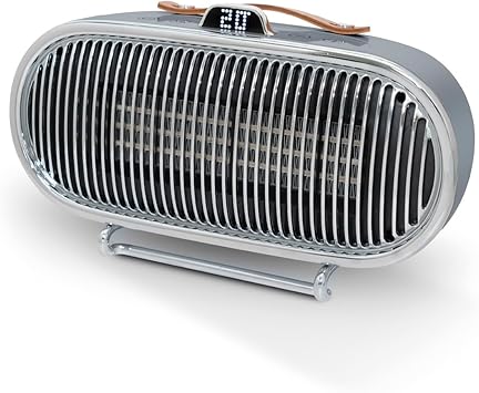 Swan SH27032 Portable Retro Ceramic Heater with 2 Heat Settings, Smart ...
