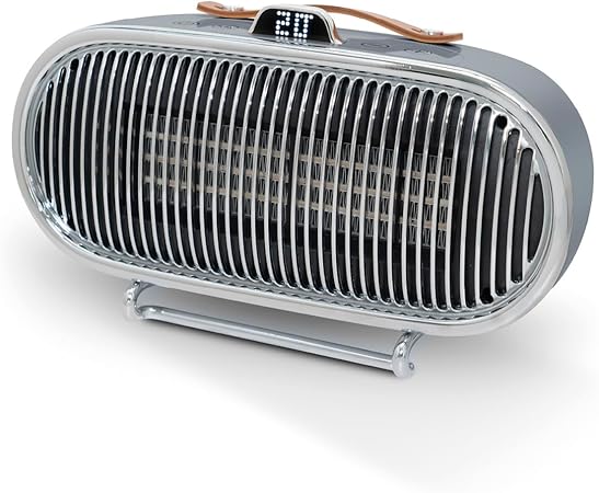 Swan SH27032 Portable Retro Ceramic Heater with 2 Heat Settings, Smart ...