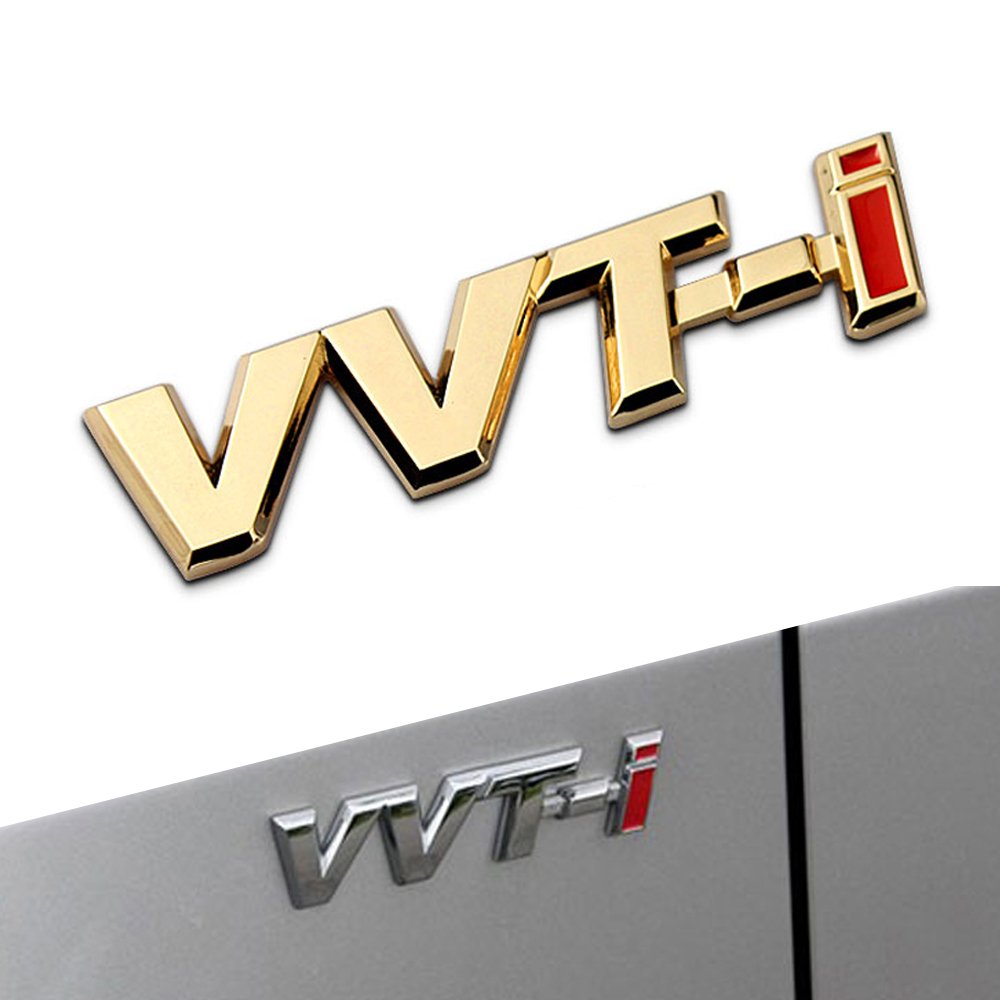 Vvti Logo VVT I Metal Emblem For Cars Black | Daraz.pk