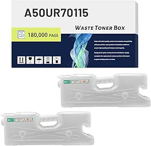 Amazon.com: A50UR70115 Waste Toner Container, Replacement Compatible ...