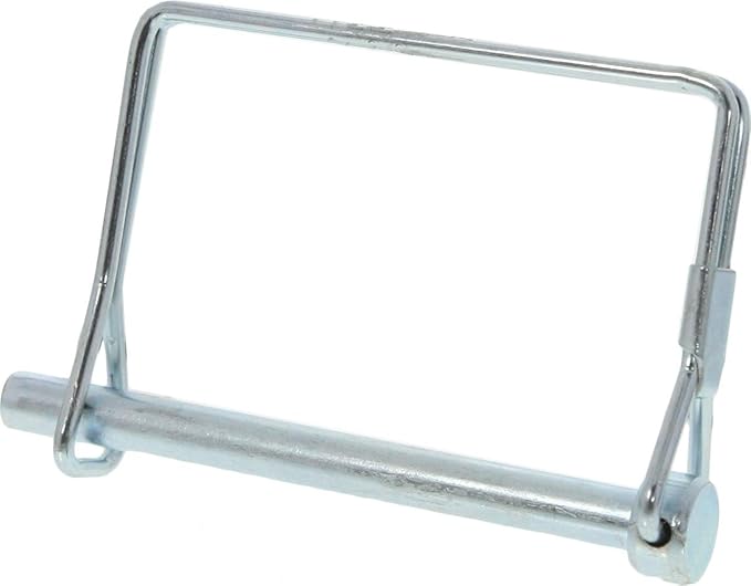 Amazon.com: SE Zinc Plated 6 mm Hitch Coupler Pin - HTP6 : Automotive