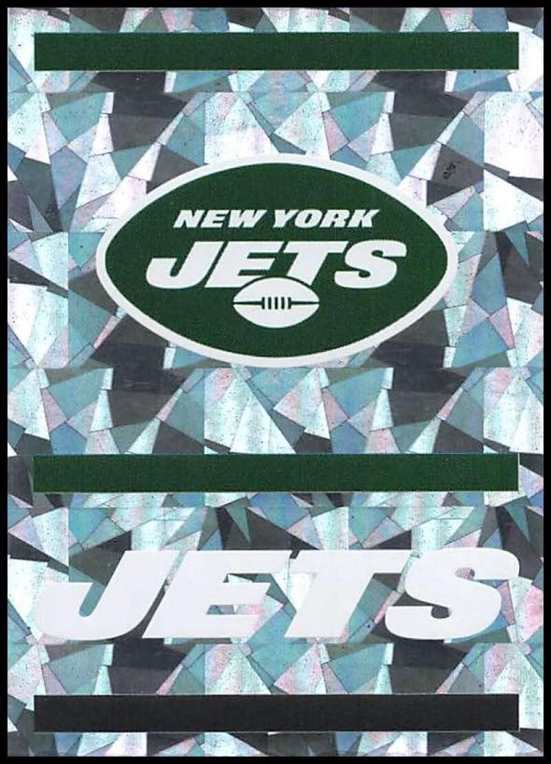 Amazon.com: 2021 Panini Stickers #87 Team Logo FOIL New York Jets NFL ...