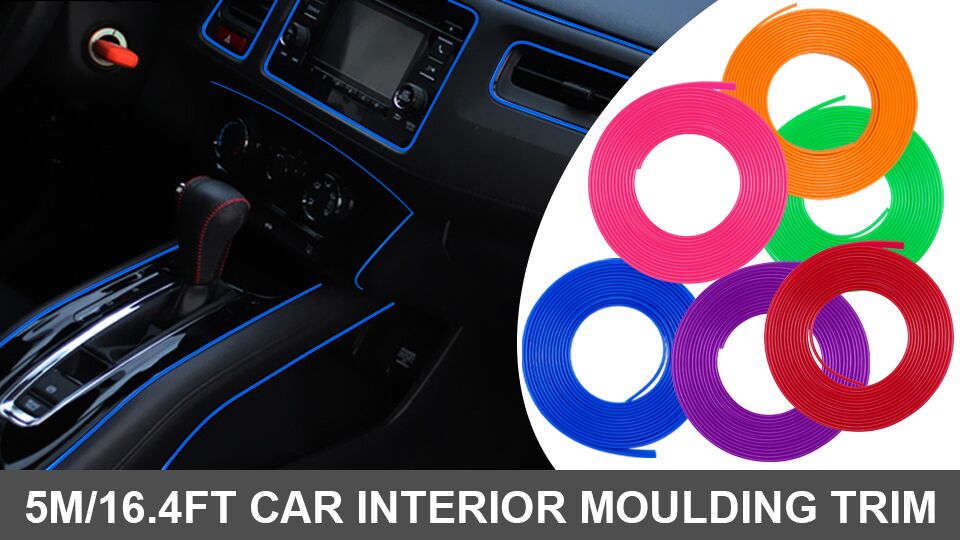Metro Moulded Parts Car & Truck Body Moldings & Trims Blue 16ft PVC ...