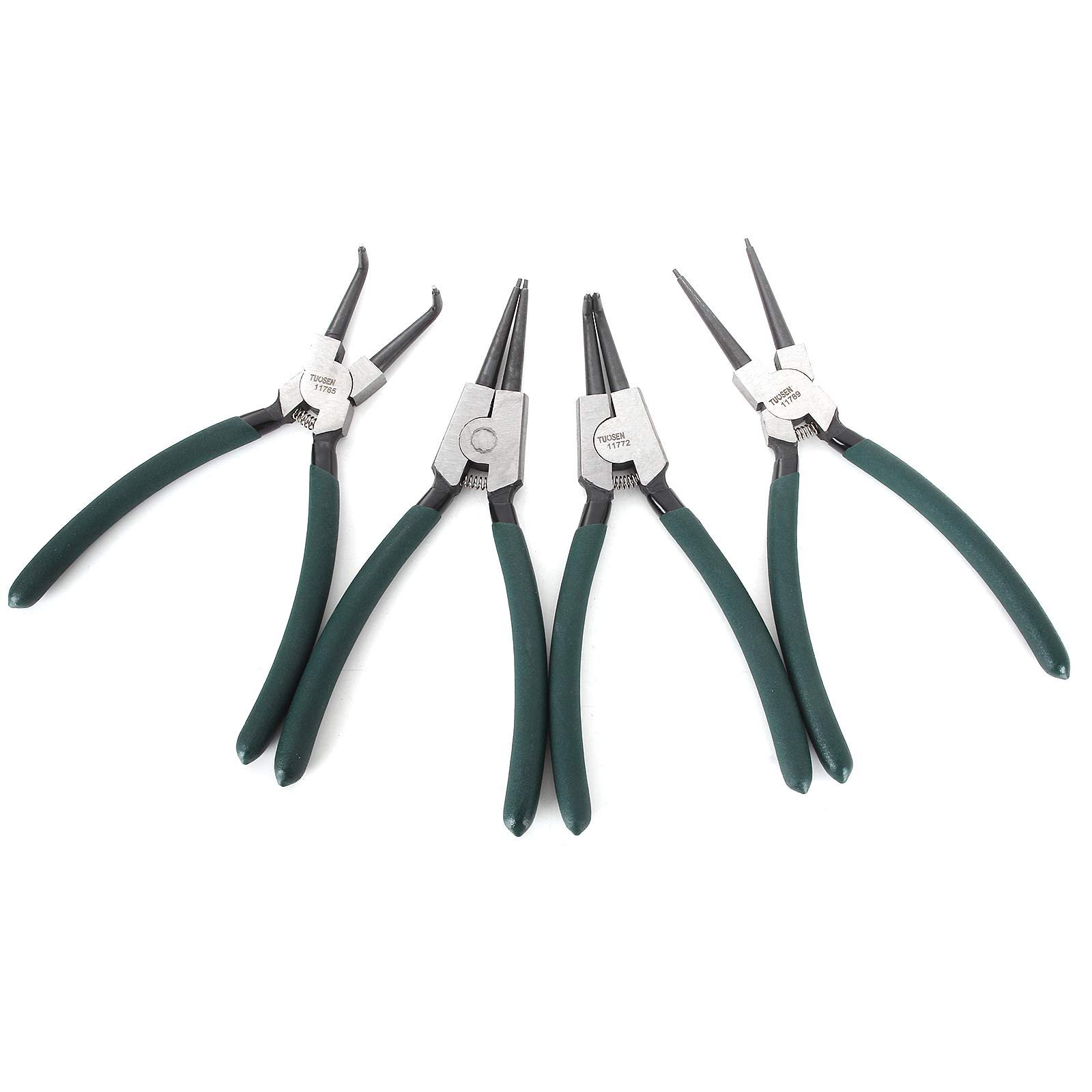 Buy ABuff 4-Piece Large 9-Inch Snap Ring Pliers Set, Internal/External ...