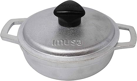 Amazon.com: IMUSA 0.5Qt Mini Cast Aluminum Traditional Caldero Set with ...