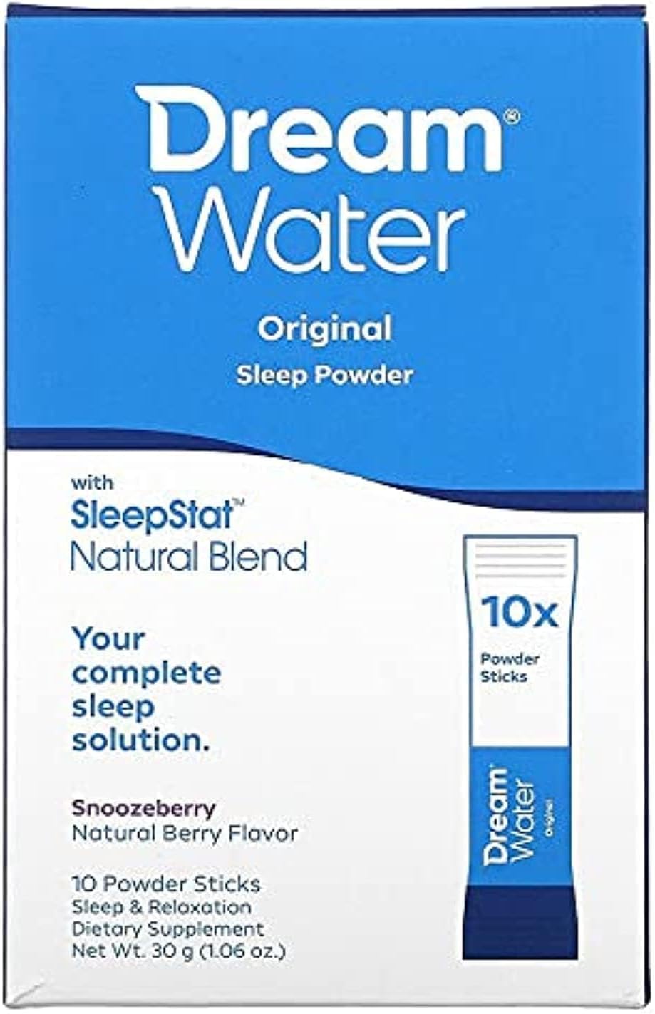 Dream Water, Snoozeberry, 10 Sticks, 3 g Each: Buy Online at Best Price ...