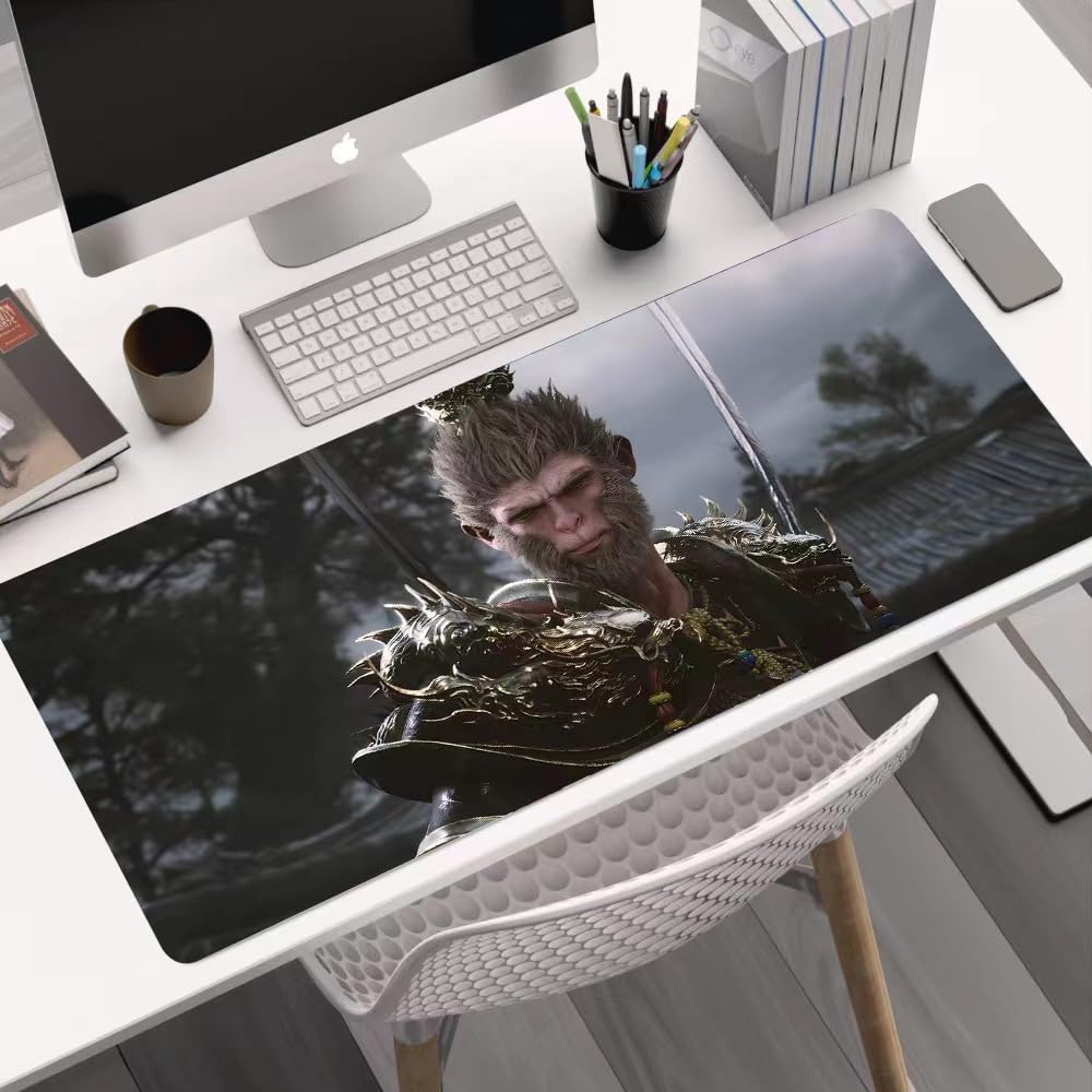 Amazon.com: Black Myth Wukong Game Mouse Pad - Large Non-Slip Gaming ...