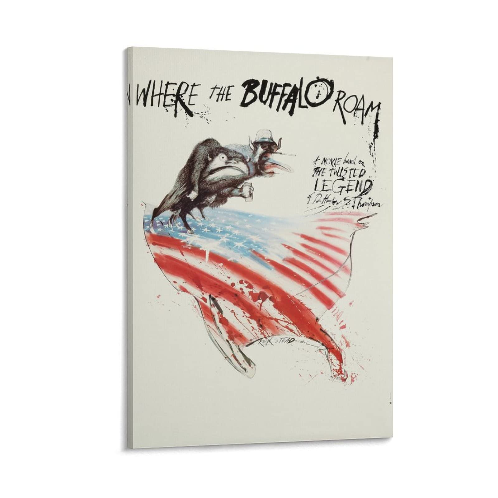 Where The Buffalo Roam Poster