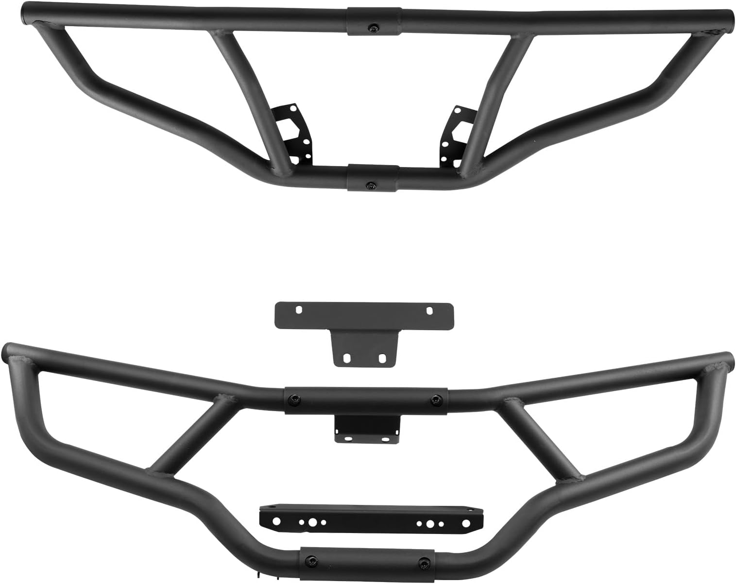 Amazon.com: A & UTV PRO Front & Rear Bumper for 2014-2020 Polaris ...