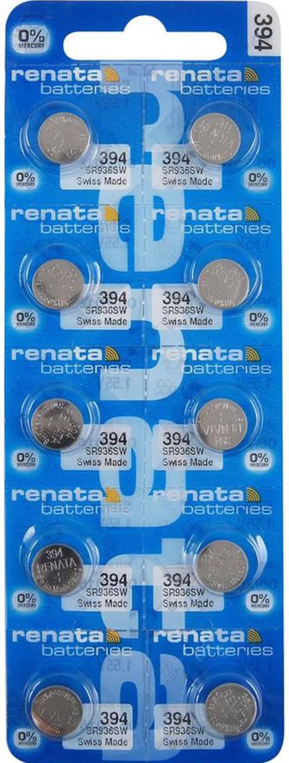 Amazon.com: Renata 317 SR516SW Batteries - 1.55V Silver Oxide 317 Watch ...