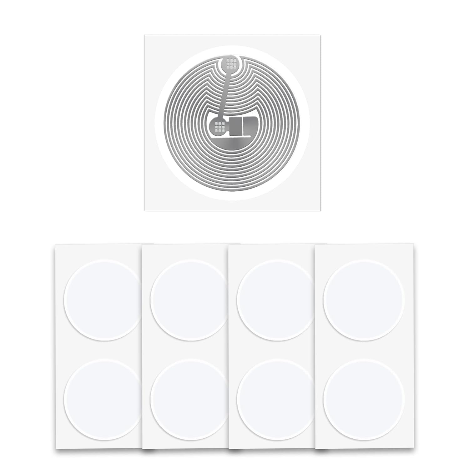 12 NFC Stickers NTAG213 NFC Tag 25mm Bulk Blank NFC Sticker With 12-nfc-stickers-ntag213-nfc-tag-25mm-bulk-blank-nfc-sticker-with