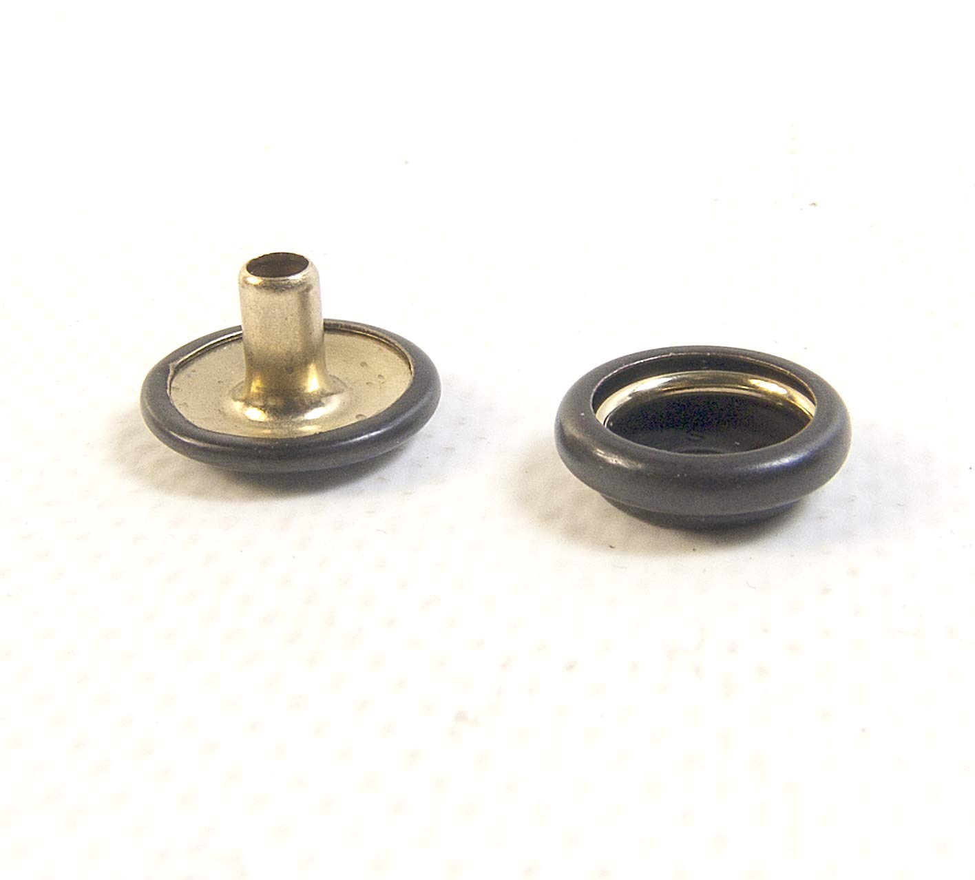 Amazon.com: Snap Fastener's, Black Oxide-Brass, Matte Finish, Long Post ...