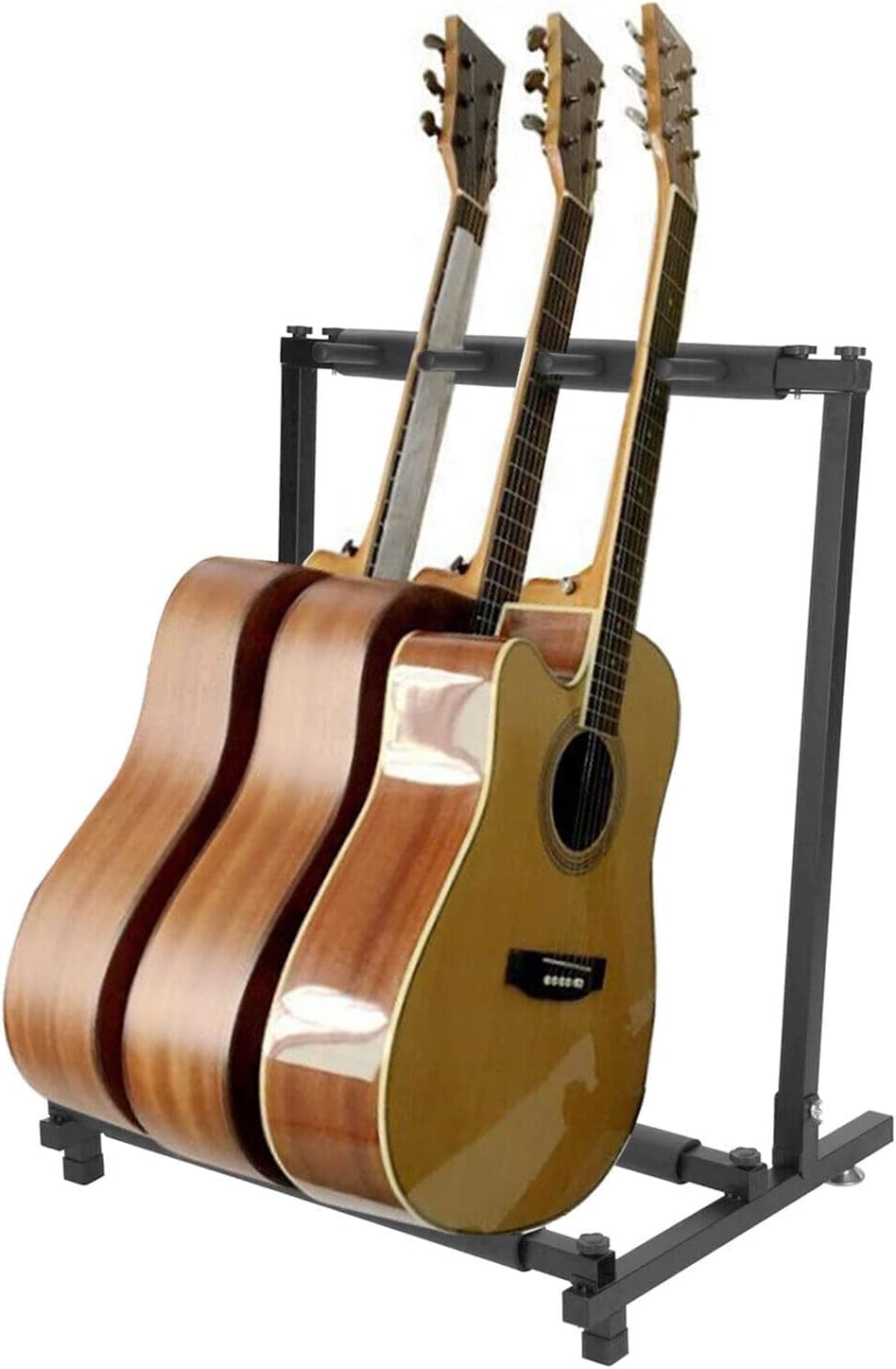 PULSE PLS00428 4 Guitar Folding Rack Stand : Amazon.co.uk: Musical ...