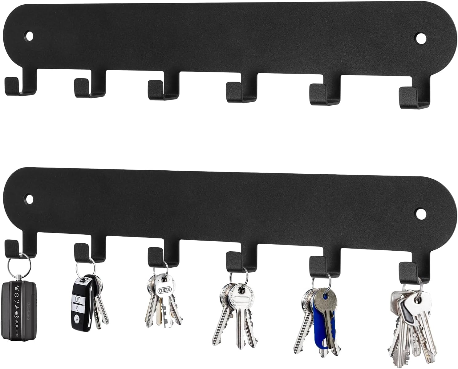 Amazon.com: Suzurana 2 Pack Key Holder for Wall,Key Hooks,Key Holder ...