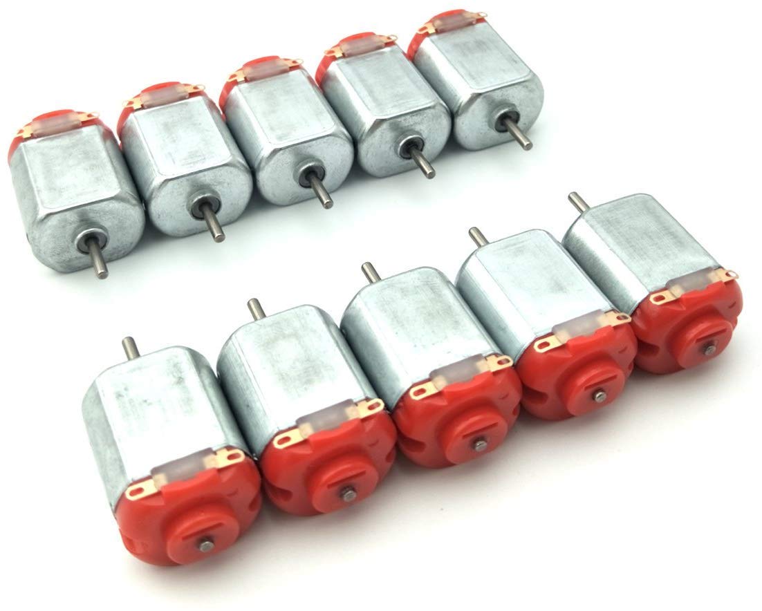 Buy StepsToDo DC Micro Toy Motor Pack of 10 X 3 | Electrical Toy Motor ...