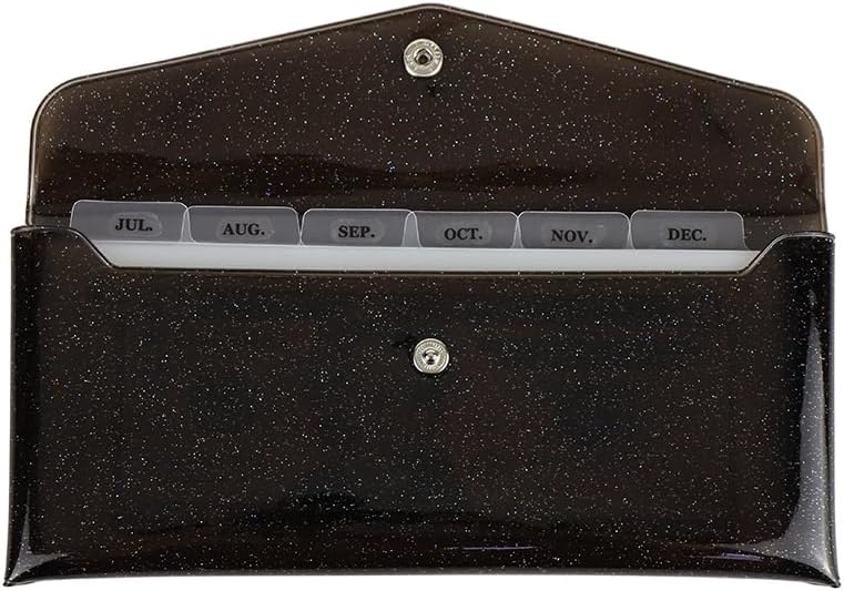 Amazon.com : MEI YI TIAN Cash Envelope Wallet with 6pcs Divider with ...