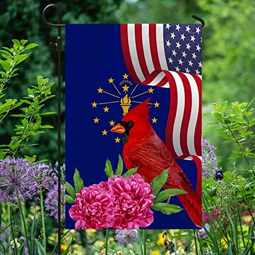 Amazon.com : FLAGWIX Indiana State Double Sided State Flags, Indiana ...