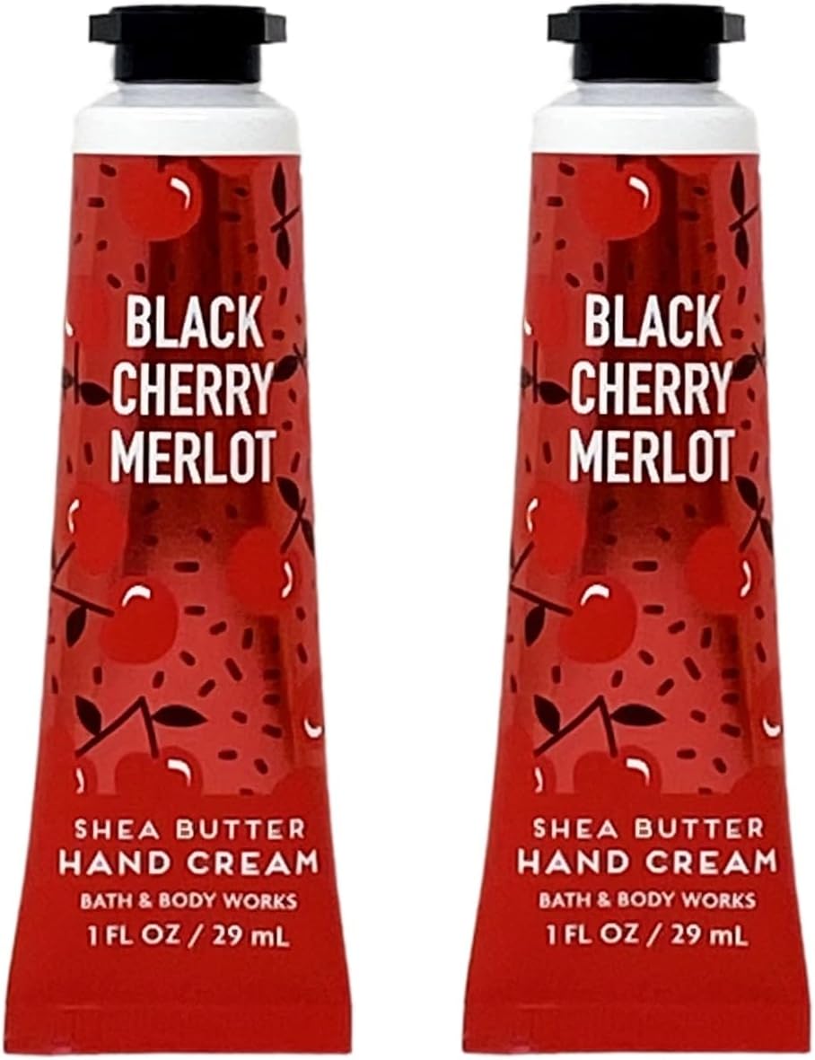 Amazon.com : Bath & Body Works Black Cherry Merlot 2 Piece Hand Cream ...