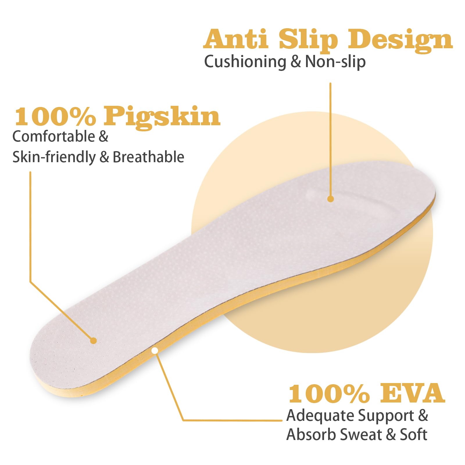 Snapklik.com : Topdarty Classic Insoles For Hey Dude Womens Wendy Shoes ...