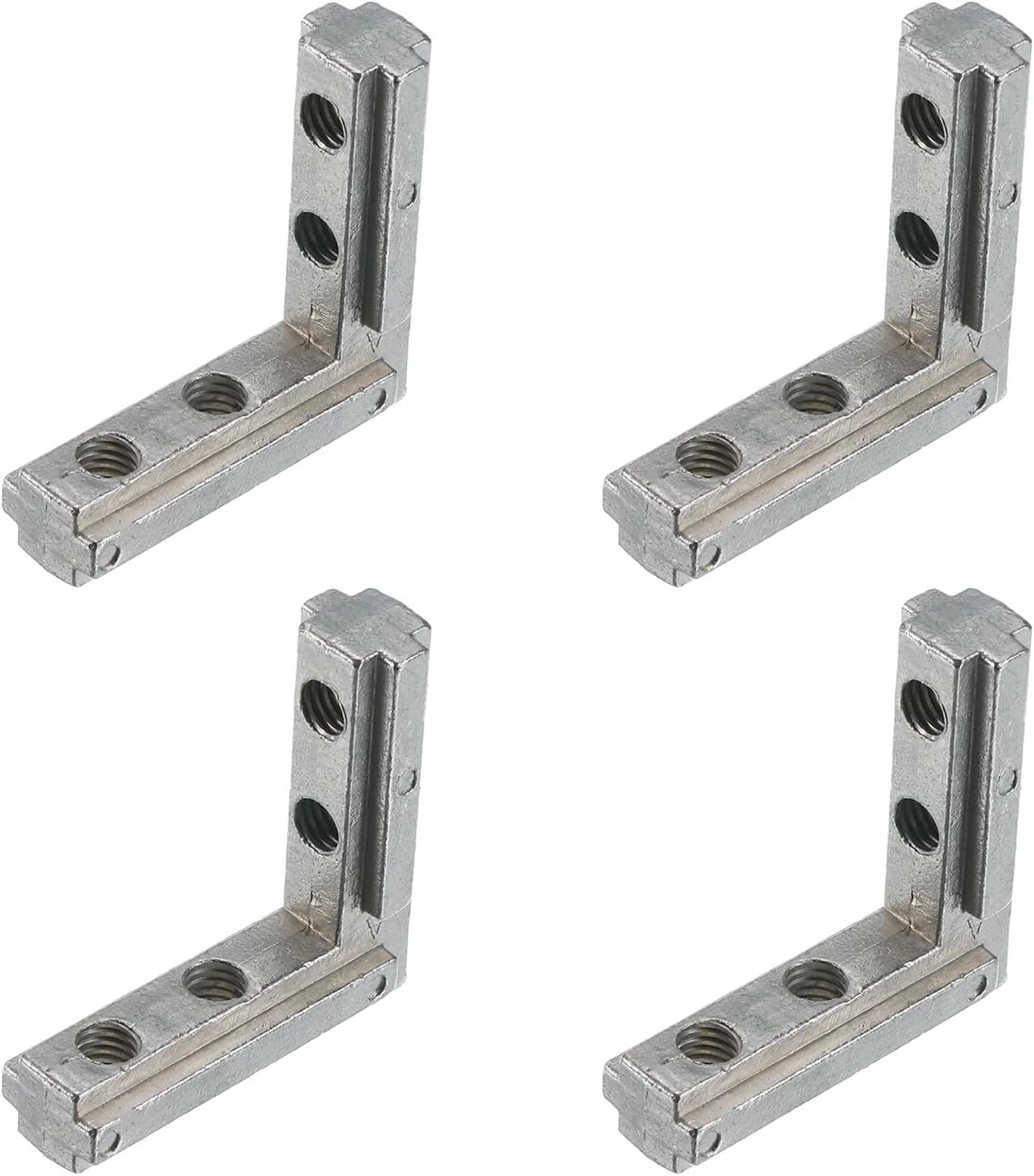 Amazon.com: uxcell L-Shape Interior Joint Bracket, 4Pcs Inside Corner ...