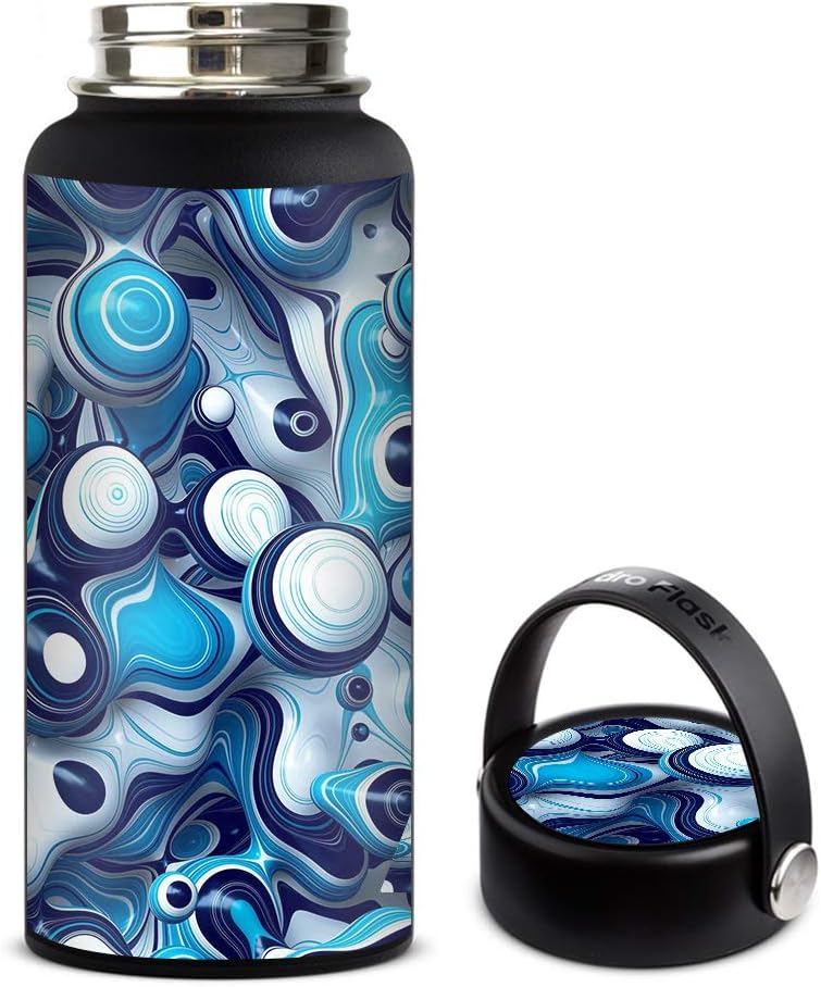 Amazon.com: Skin Decal Vinyl Wrap for Hydro Flask 32oz Wide Mouth ...