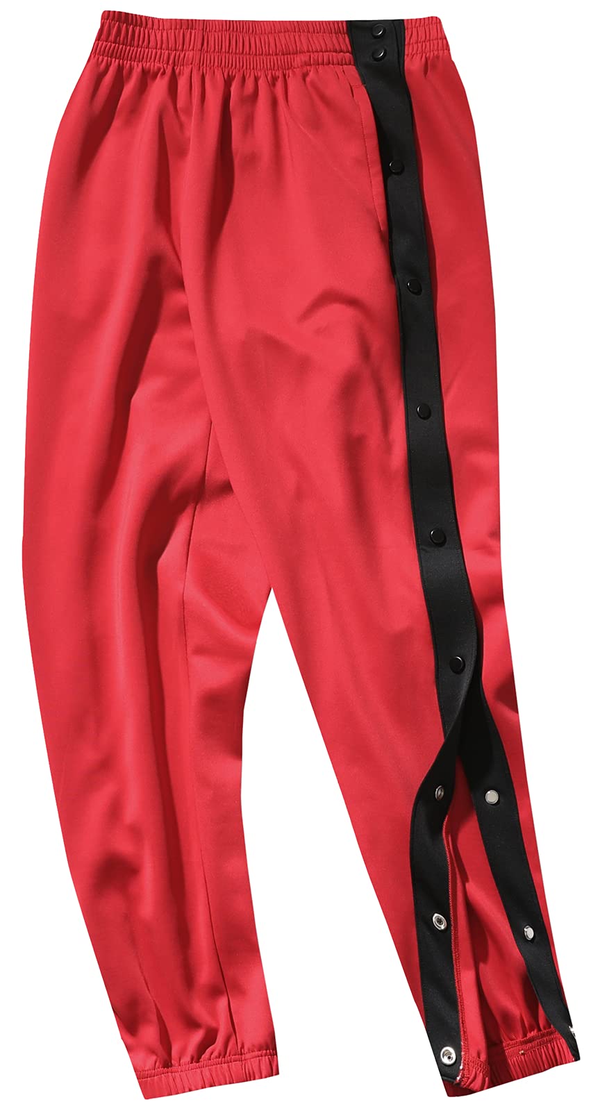 Snapklik.com : Mens Tear Away Sport Jogger Pants, Side Striped High ...