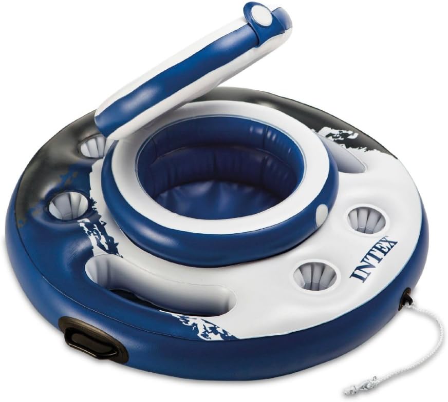 Amazon.com: Intex Mega Chill, Inflatable Floating Cooler, 35" Diameter ...