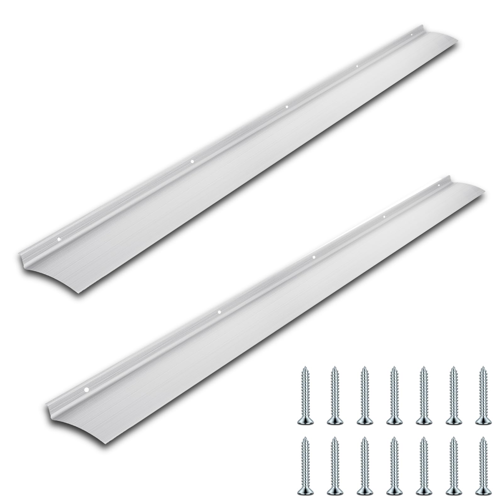Door Rain Drip Guard, Aluminum Door Drip Cap Door Rain Guard, 40 Inch ...