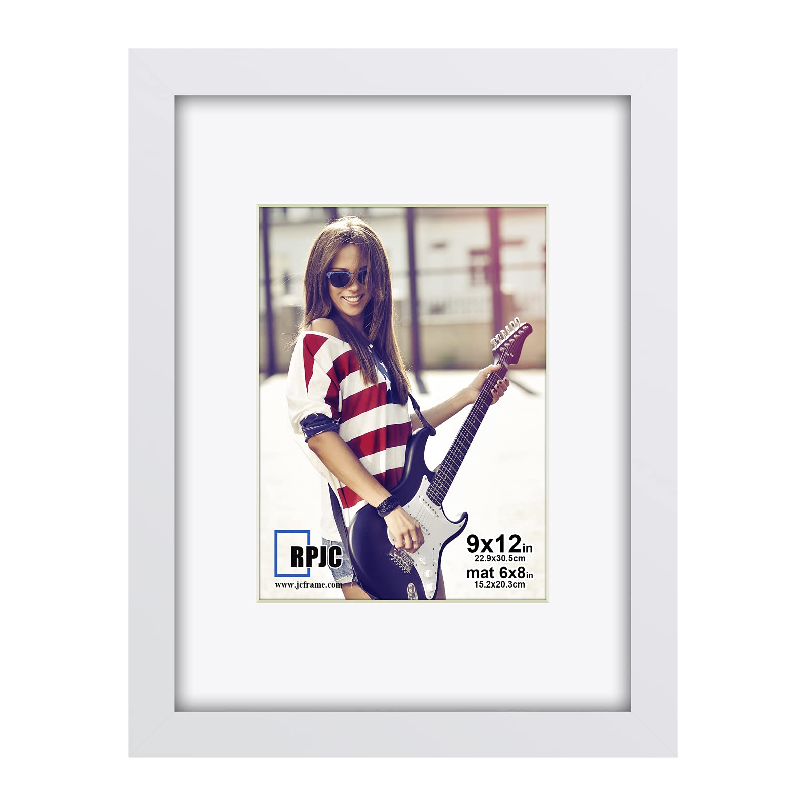 Amazon.com - RPJC 9 x 12 Picture Frames Made of Solid Wood and High ...