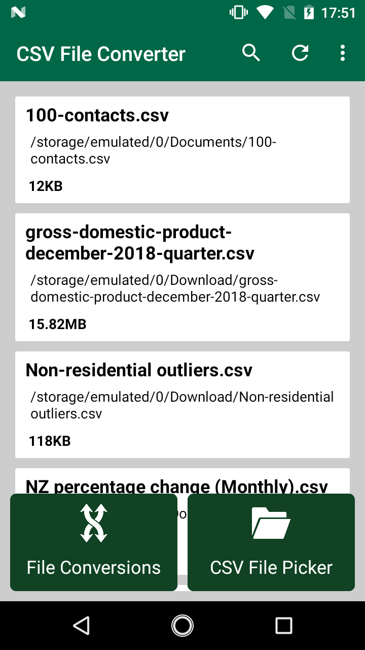 CSV File Converter - App on Amazon Appstore