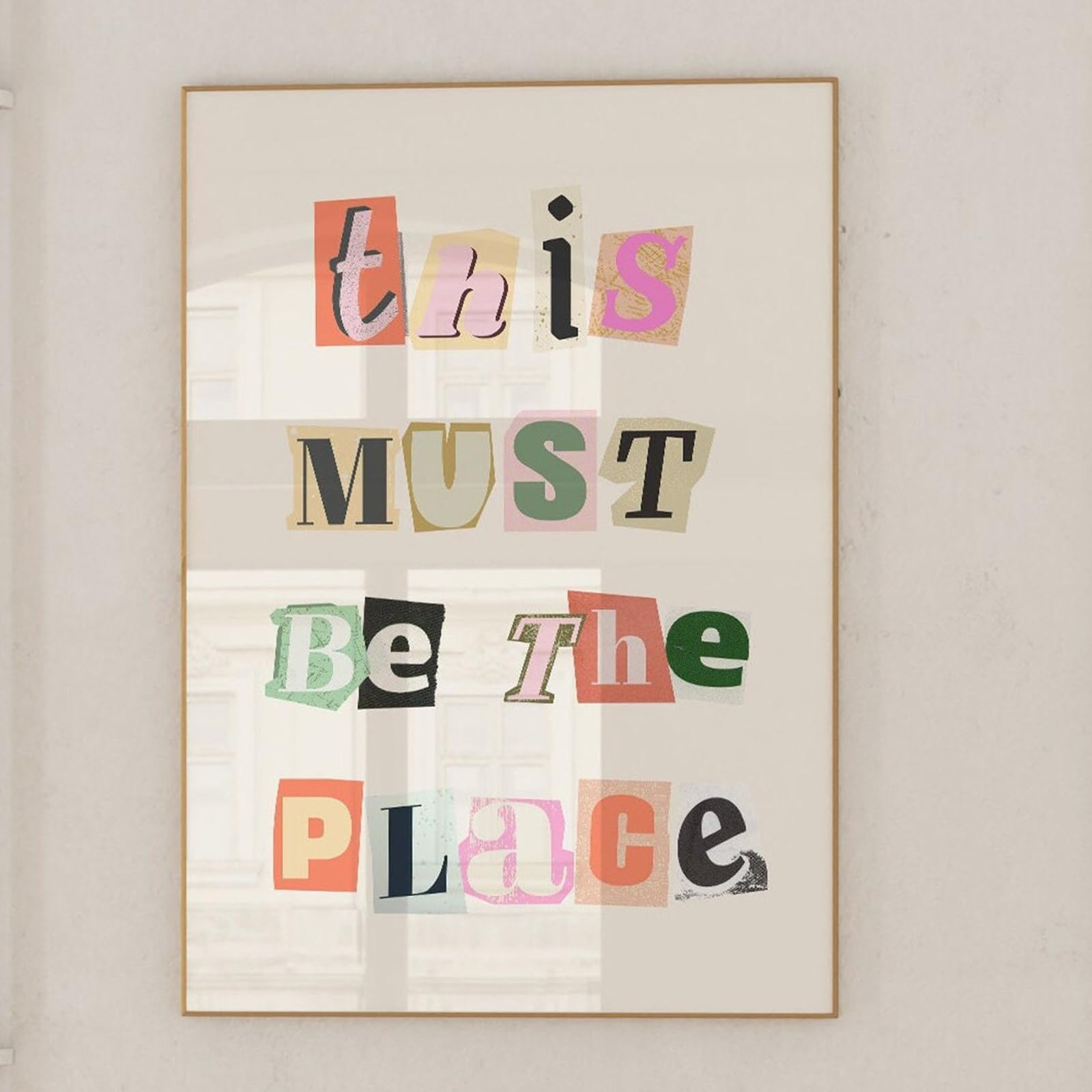 Retro Typography Poster