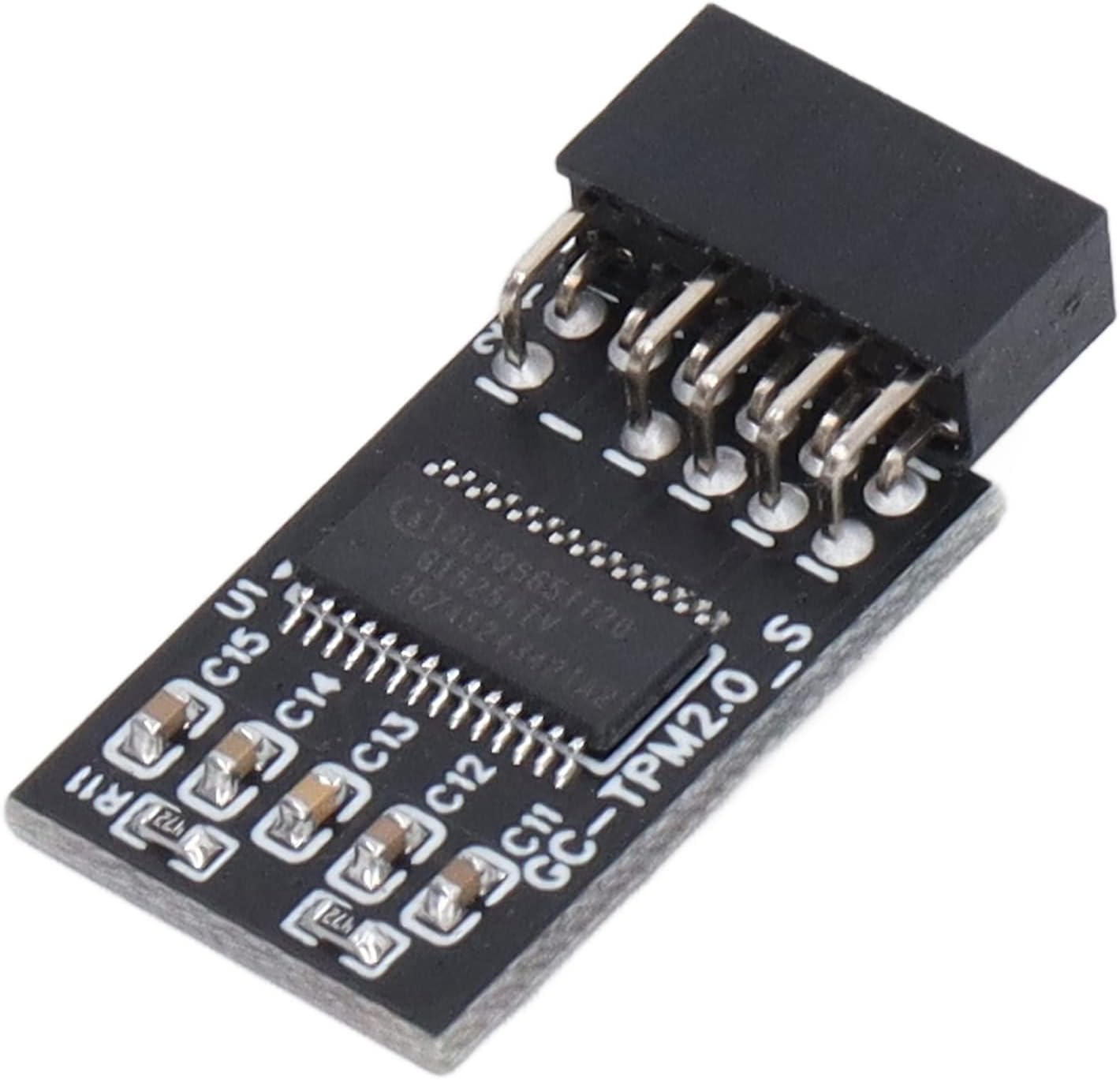 Amazon.com: VomekoTPM 2.0 Module LPC SPI 12Pin Remote Card Encryption Security Board Accessory ...
