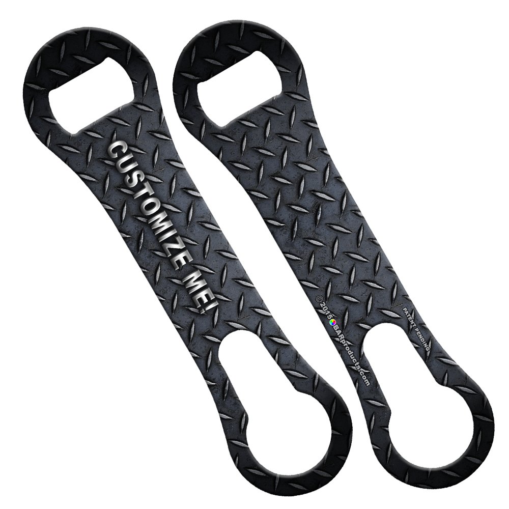 Amazon.com: BarConic Customizable V-ROD® Bottle Opener – Metal Plate ...