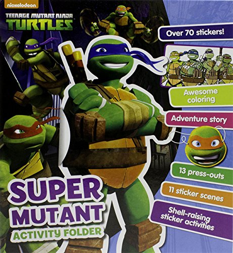 Buy TEENAGE MUTANT NINJA TURTLES SUPER MUTANT ACTIVITY FOLDER Book ...