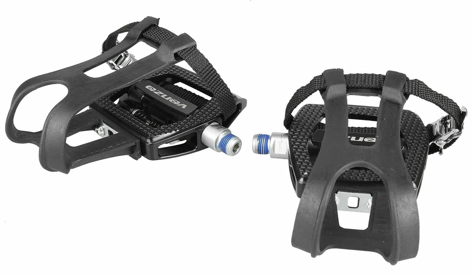 Venzo fitness exercise spin bike compatible with shimano spd pedals ...