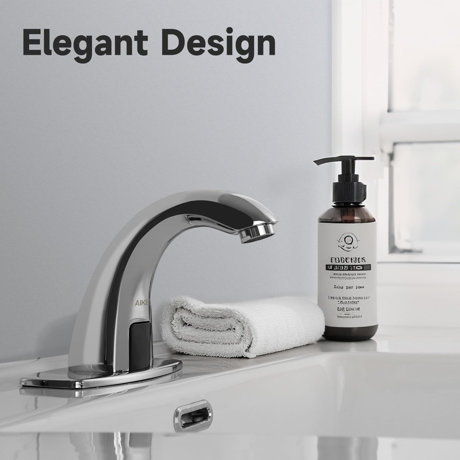 Snapklik.com : Commercial Touchless Bathroom Faucet, Automatic Motion ...