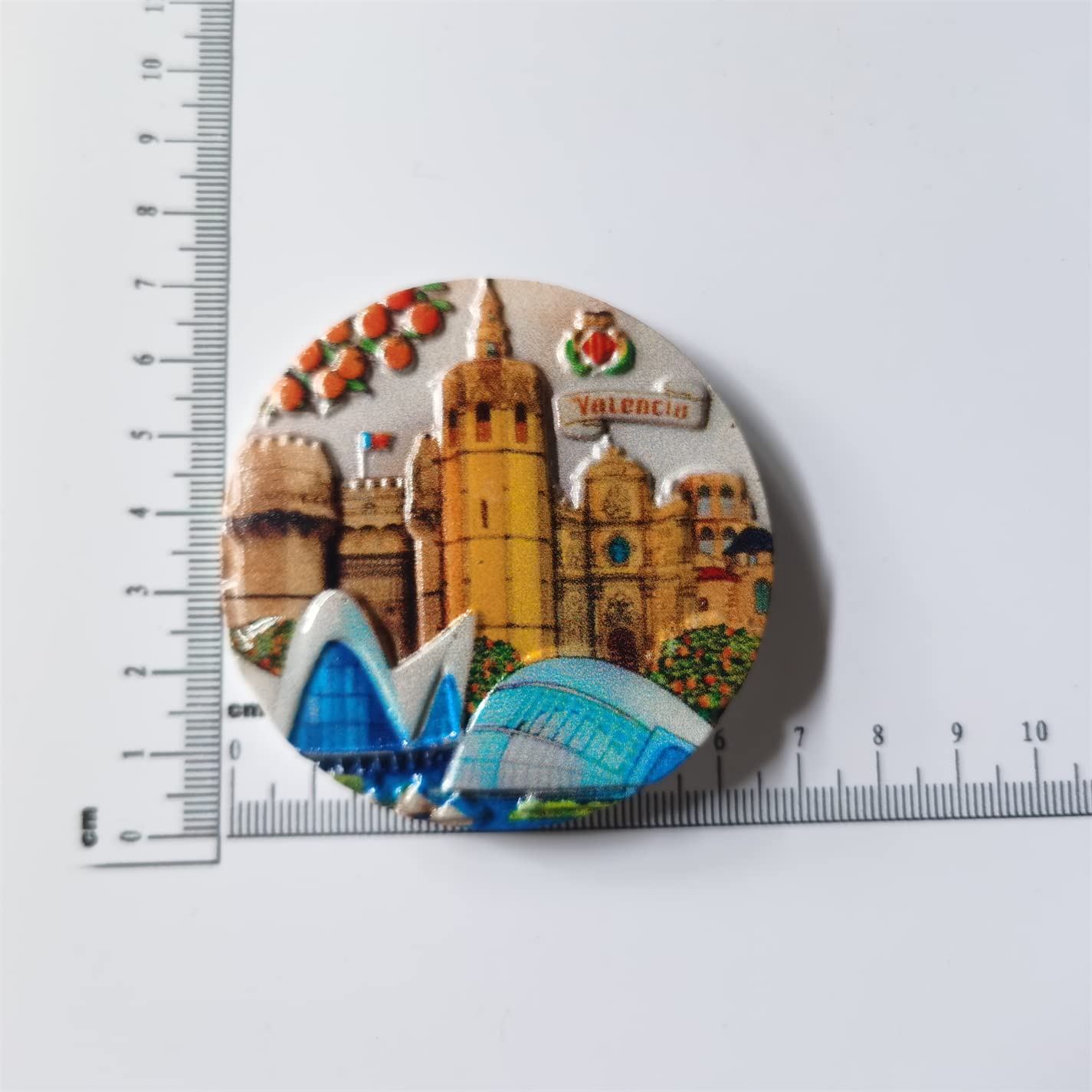 Valencia Germany Valencia Spain 3D Fridge Magnet Souvenir Gift Resin