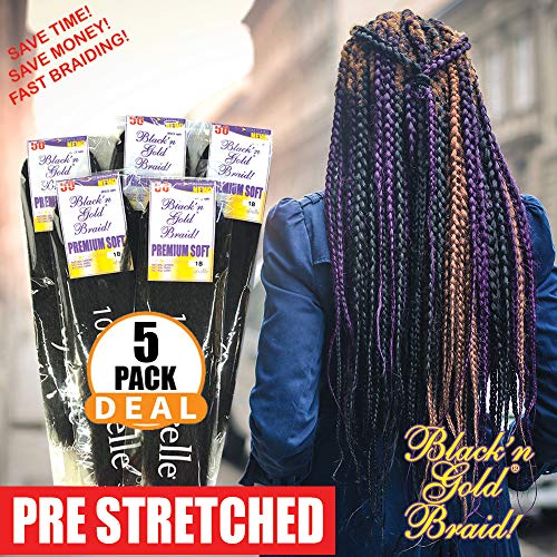 BNG PRE STRETCHED KANEKALON AFRELLE JUMBO BRAIDS FOR EZ - Want It All