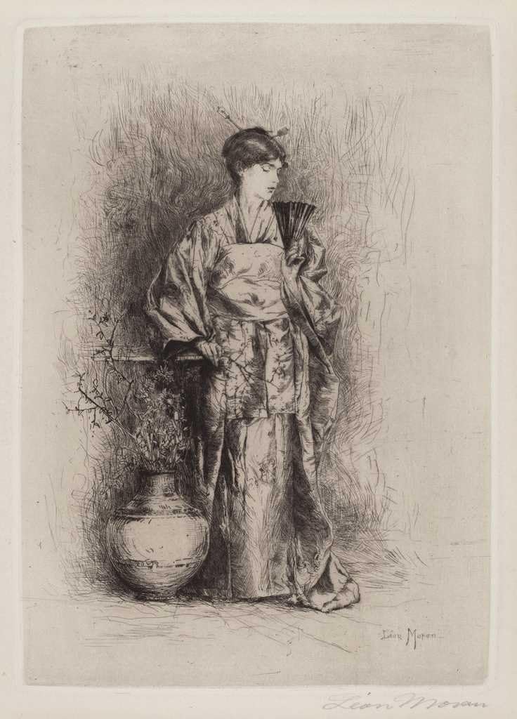 Amazon.com: Art Print : Leon Moran, Japanese Fantasy, 1884, Historic ...